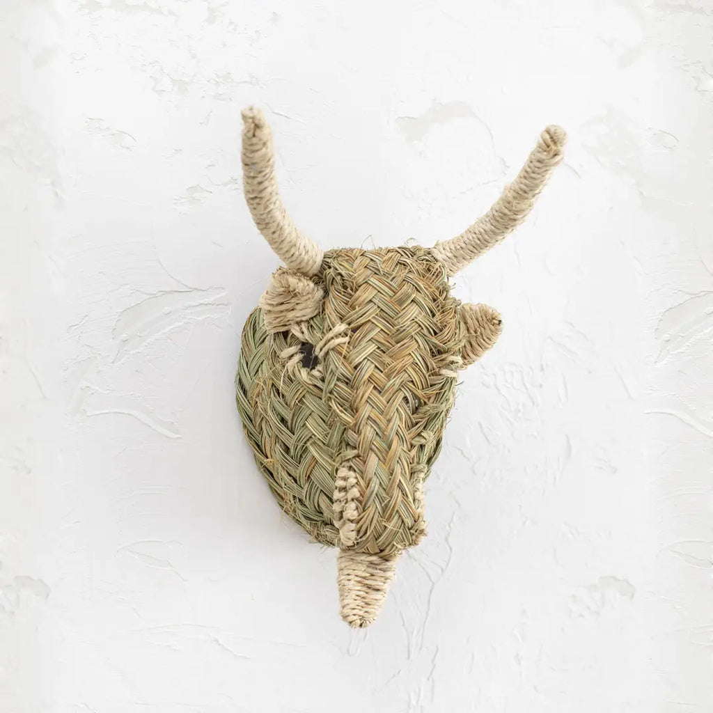 Cabeza Torito Mediano - Animales de esparto - Real Fábrica – REAL FABRICA