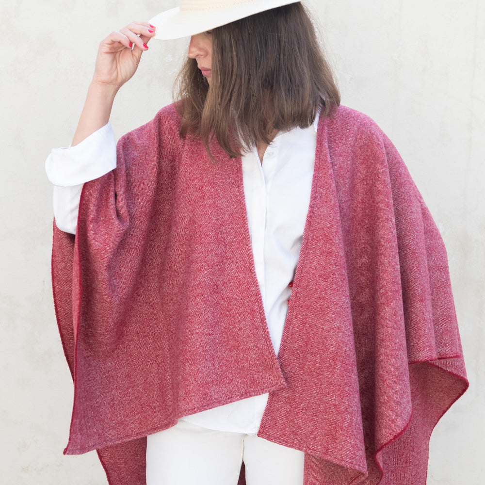 Capa Ponchito Burdeos – REAL FABRICA