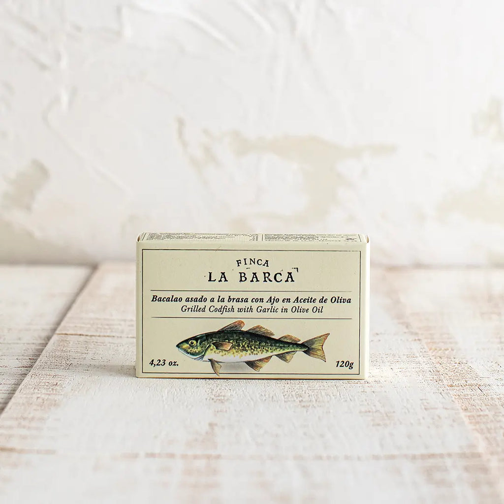 Bacalao Asado a la Brasa con Ajo en Aceite de Oliva - Real Fábrica ...