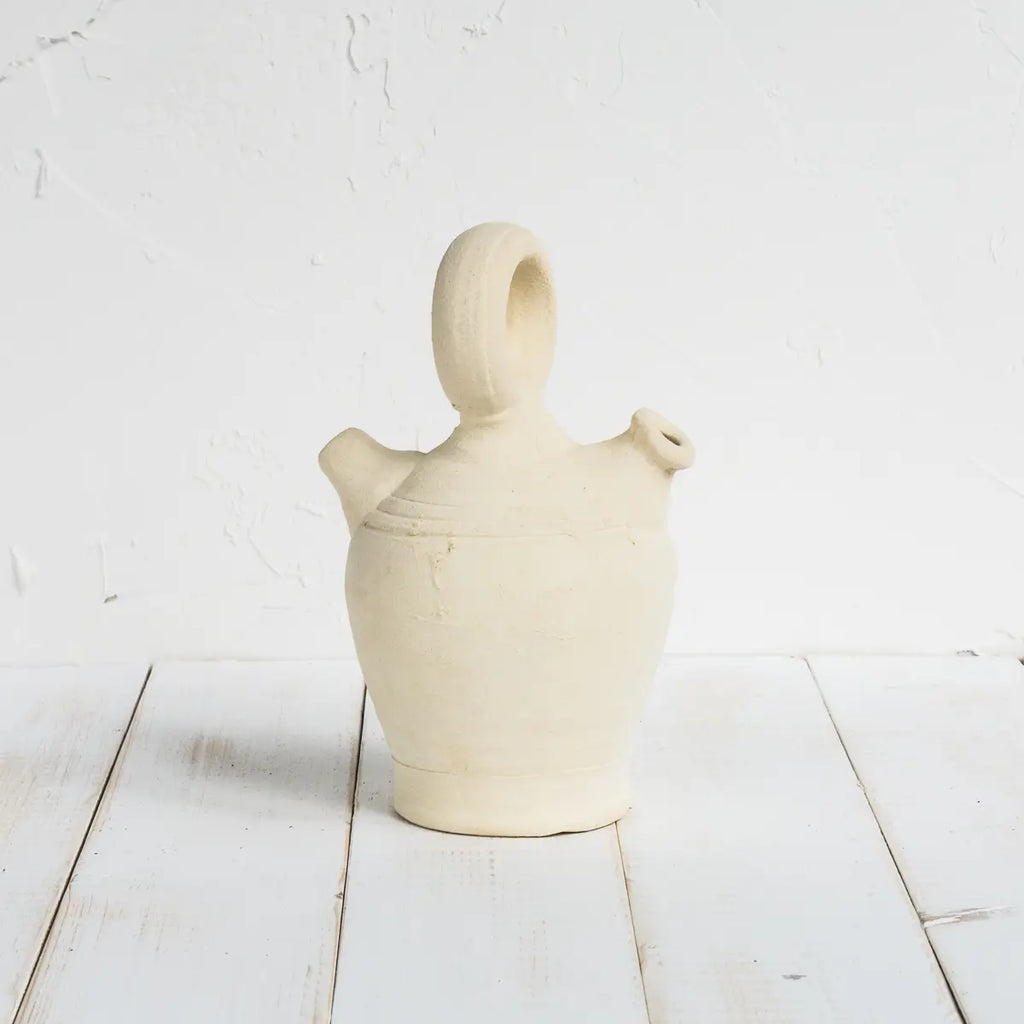 Botijo Mini artesanal de color blanco - Real Fábrica – REAL FABRICA