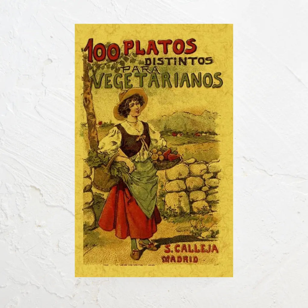 Libro 100 Platos Distintos para Vegetarianos - Real Fábrica – REAL FABRICA