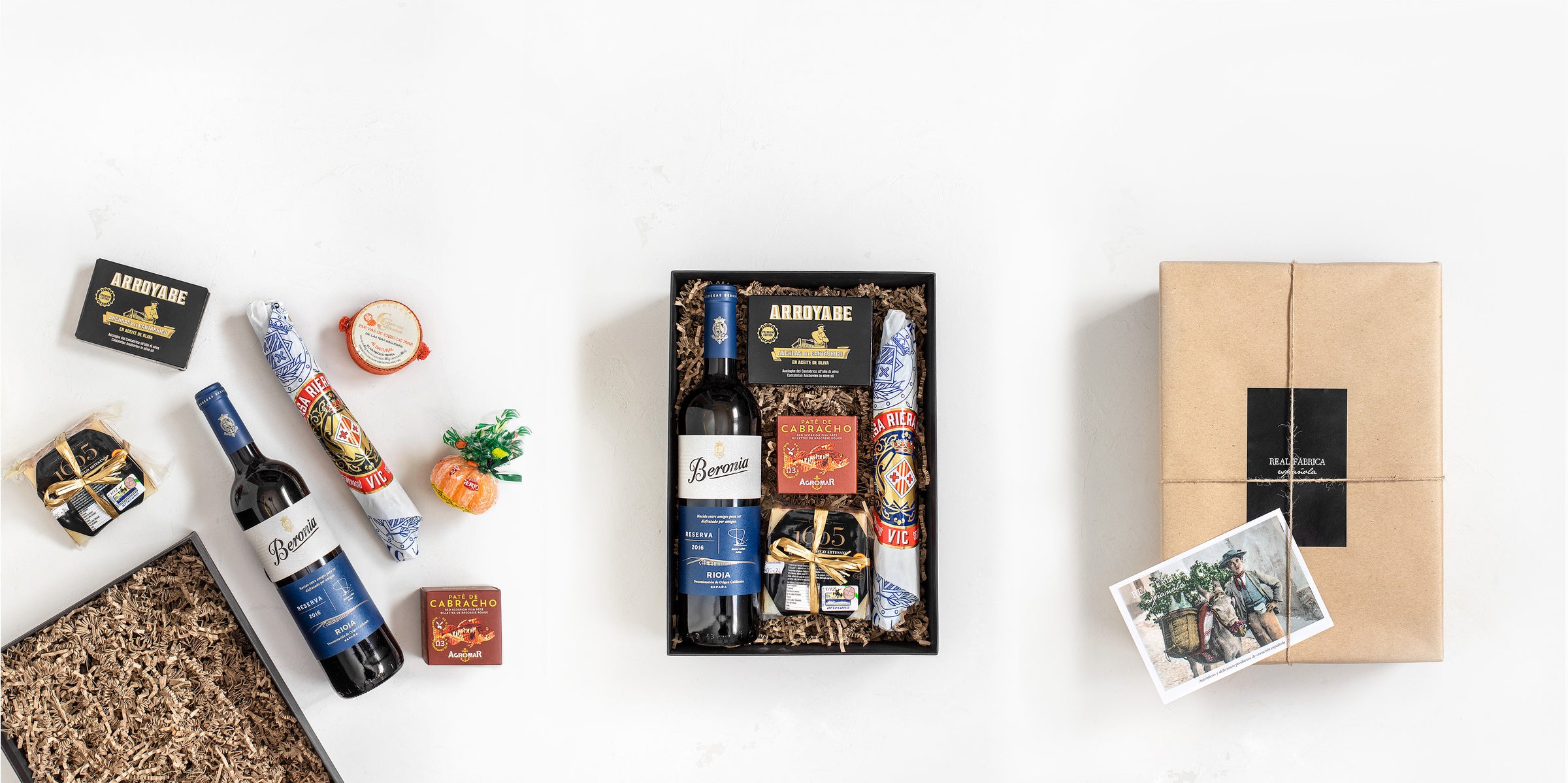 Packs Gourmet de Productos Españoles – REAL FABRICA