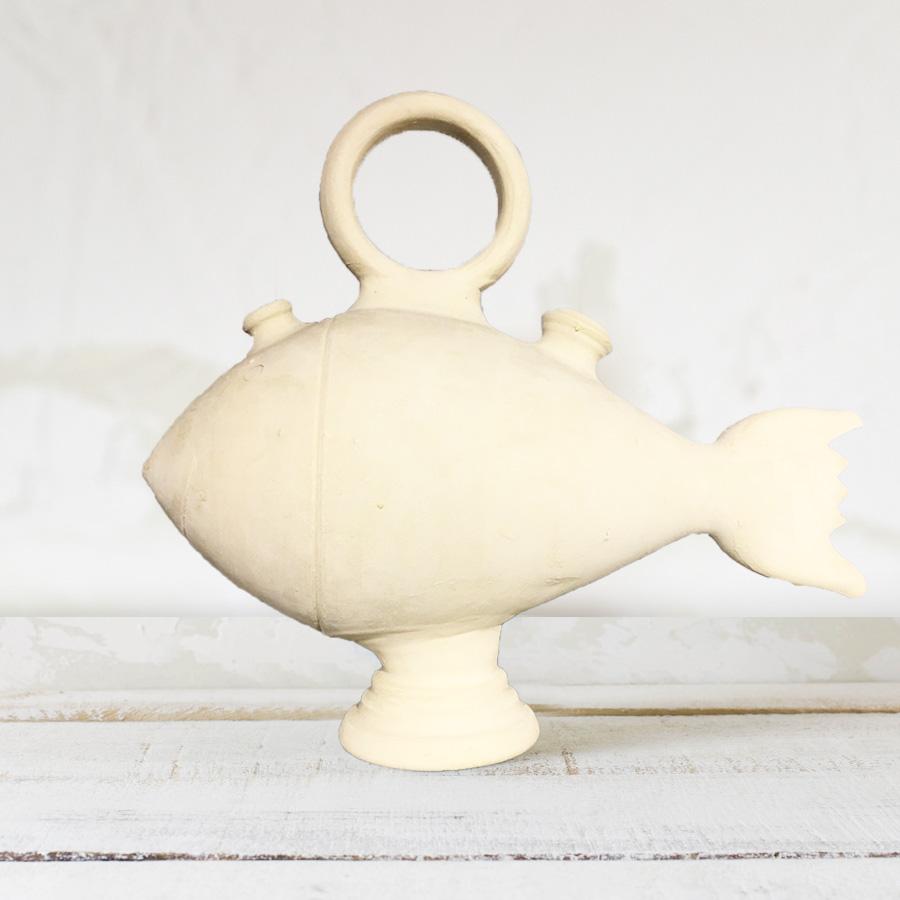 Botijo Pez Alfarería artesana – REAL FABRICA